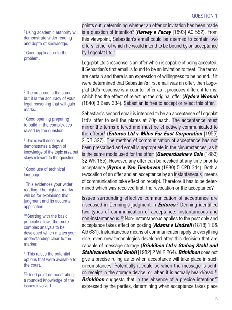 Formation | Download Free PDF | Offer And Acceptance | Judgment (Law)