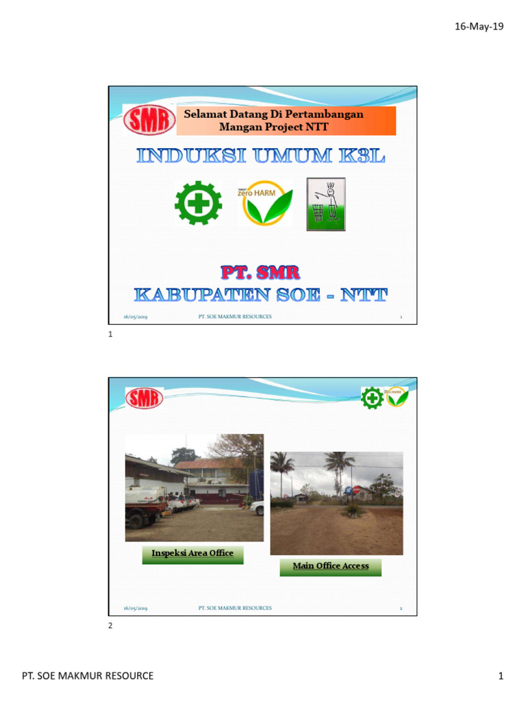 Induksi K3L - SMR | PDF