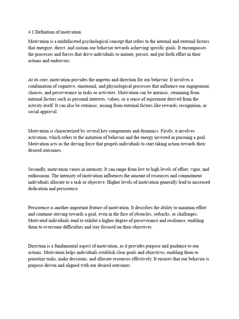 Document (2) (17) Ob | PDF | Motivational | Motivation