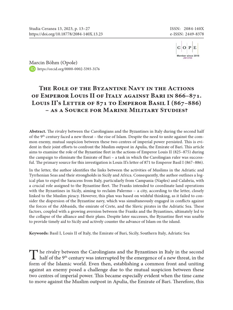 13-27 Bohm | PDF | Byzantine Empire