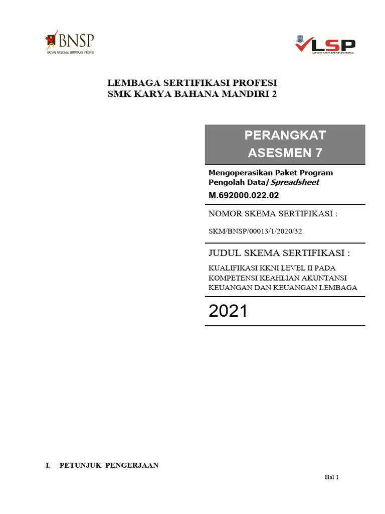4a. Muk Spreadsheet Tahun 2021 | PDF