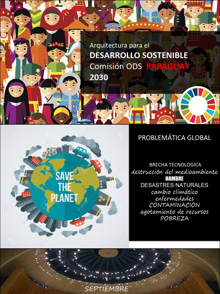 2019 09 - Presentacion-COMISION - ODS | PDF | Desarrollo sostenible | Sustentabilidad