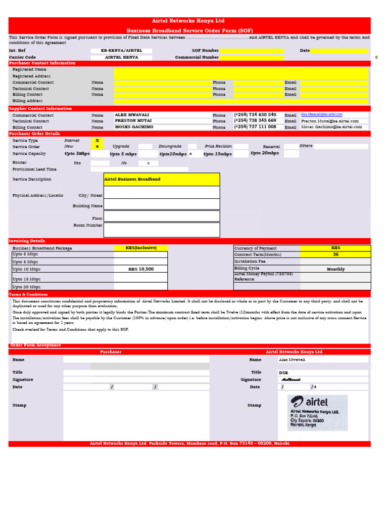 Business Broadband-10 SOF | Download Free PDF | Service Industries