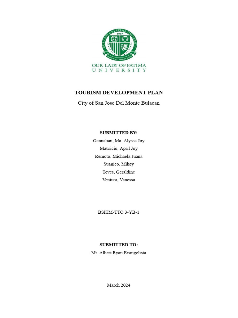 FEASIB Chapter 1 3 | PDF | Public–Private Partnership | Tourism