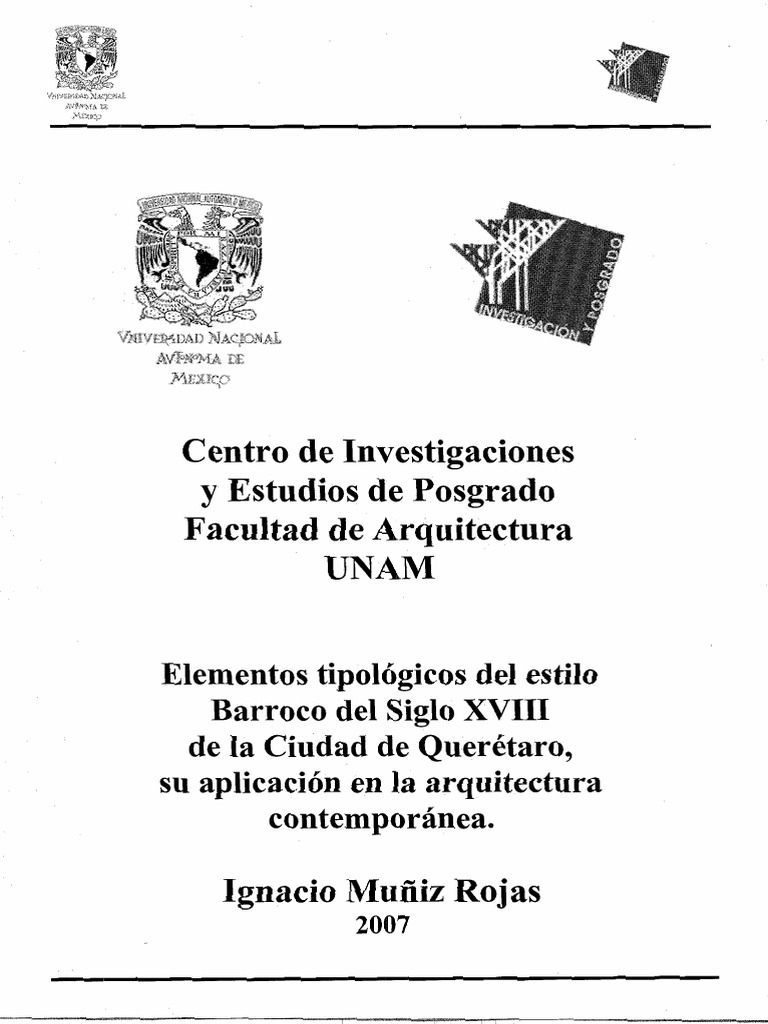 Elementos Barrocos en Querétaro | PDF | México | Diseño