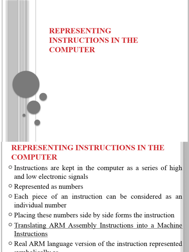 ARM Instruction Encoding Guide | PDF | Assembly Language | Bit