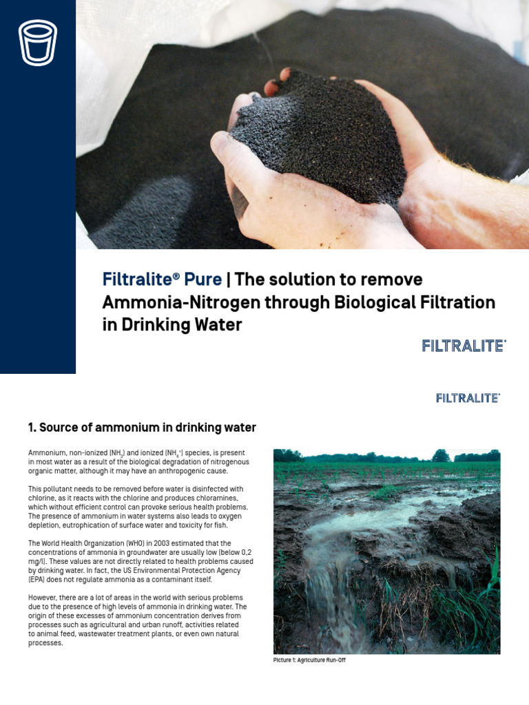 Removal of Ammonia Through Biological Filtration With Filtralite ...