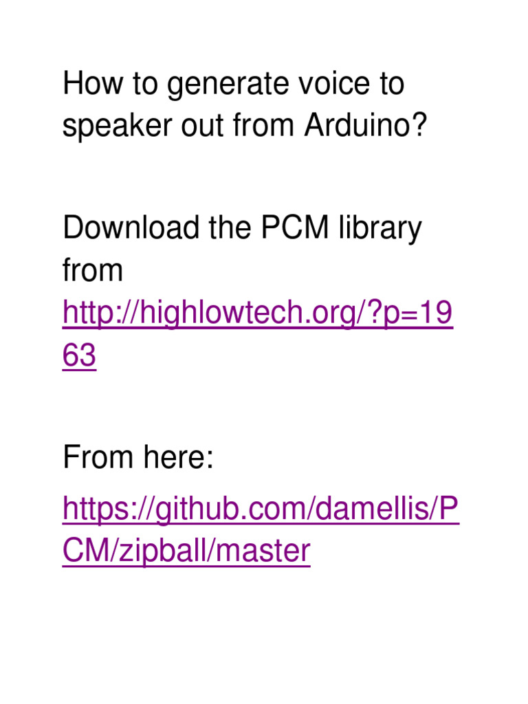 How To Play Audio With Arduino | PDF | Arduino | Digital Audio