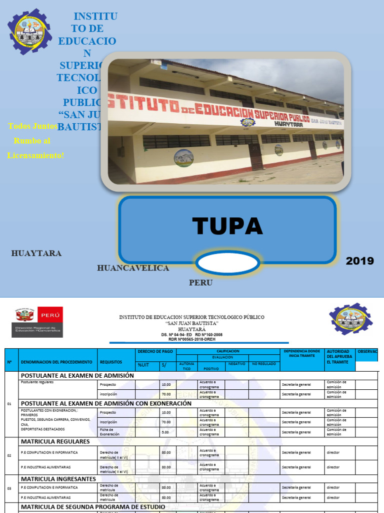5 Tupa 2019 | PDF
