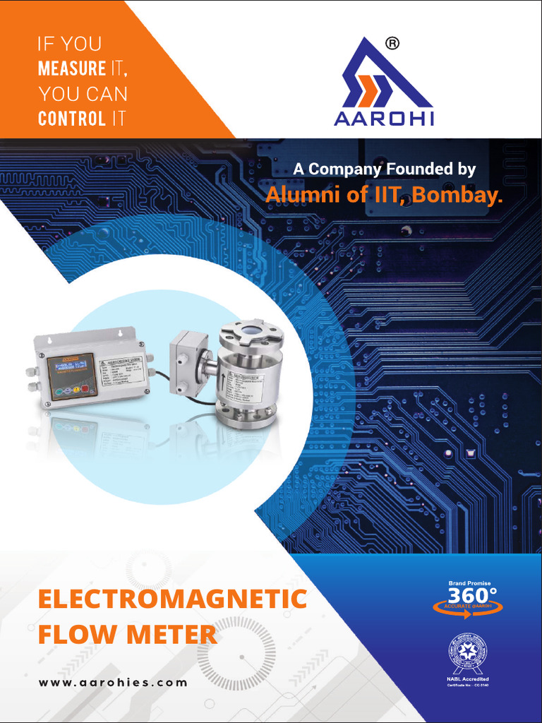 Aarohi Electromagnetic Flowmeter | PDF