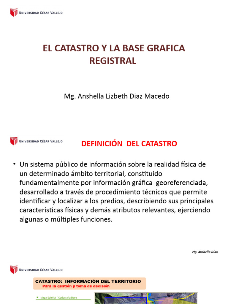 El Catastro - Ucv | PDF | Cartografía | Sistema de información geográfica