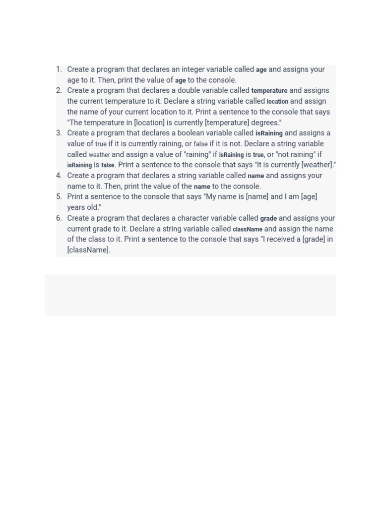 JAVA Practical | PDF