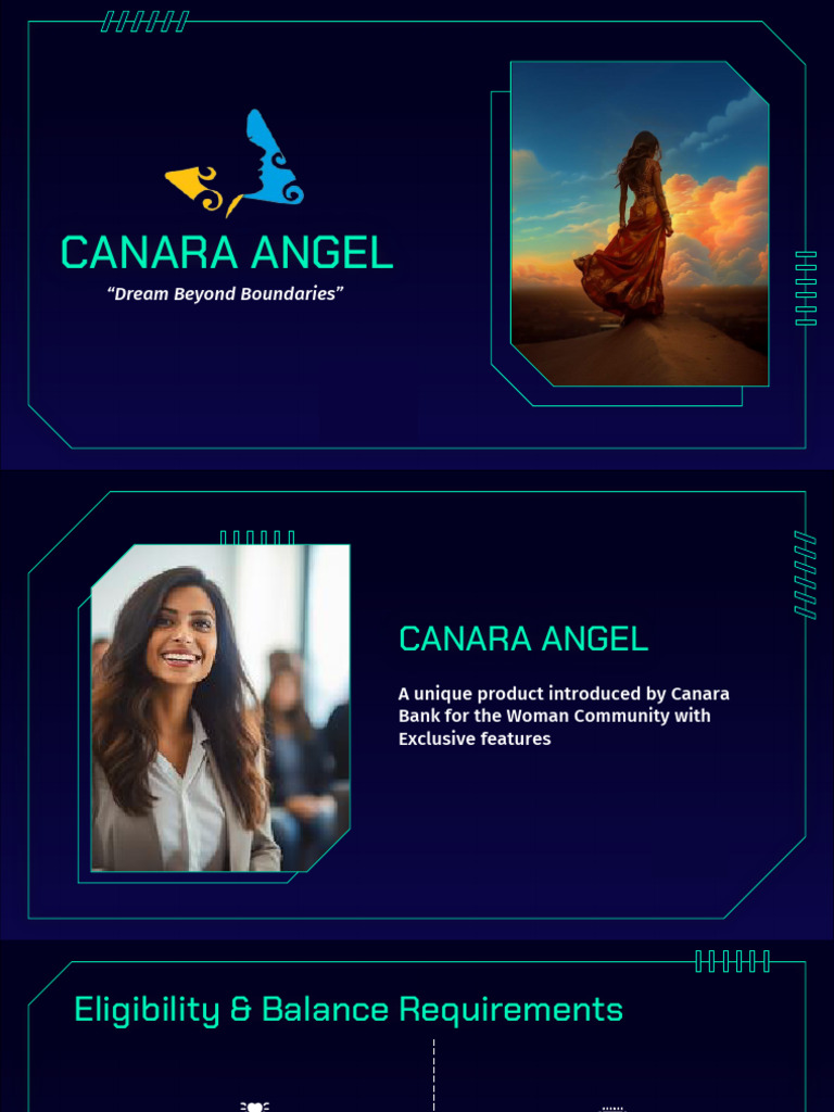 Canara Angel - Talk Points | PDF | Banking Technology | Service Industries