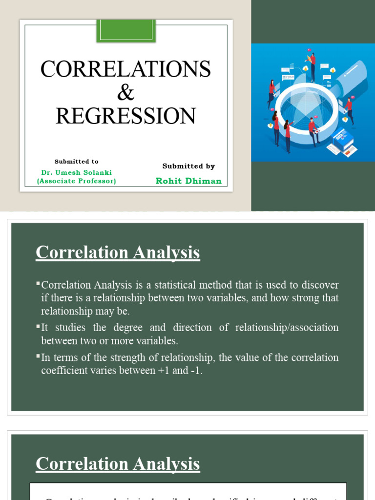Correlations and Regression | PDF | Regression Analysis | Linear Regression
