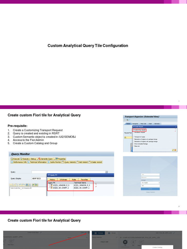 Custom Analytical Query App Guide | PDF | Application Software | Computer Science