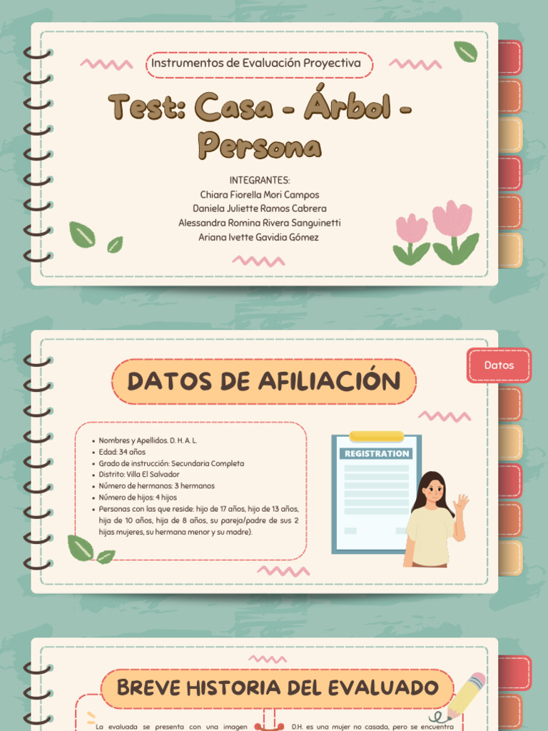 Control 2 Test HTP-grupo5 | PDF | Las emociones | Timidez