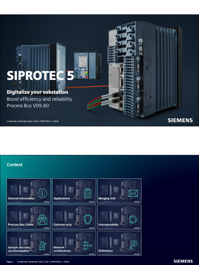 SIPROTEC 5 Process Bus Solutions - Day1 | PDF | Computer Engineering ...