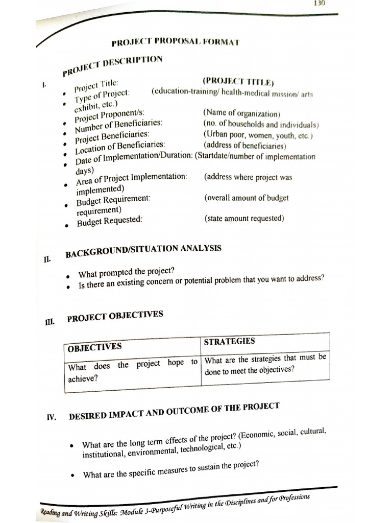 Project Proposal Sample | PDF