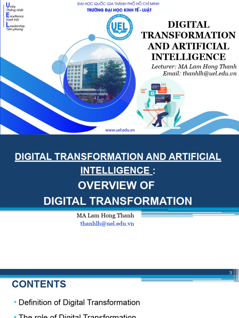 Chapter 01-Overview of Digital Transformation | PDF | Cloud Computing ...