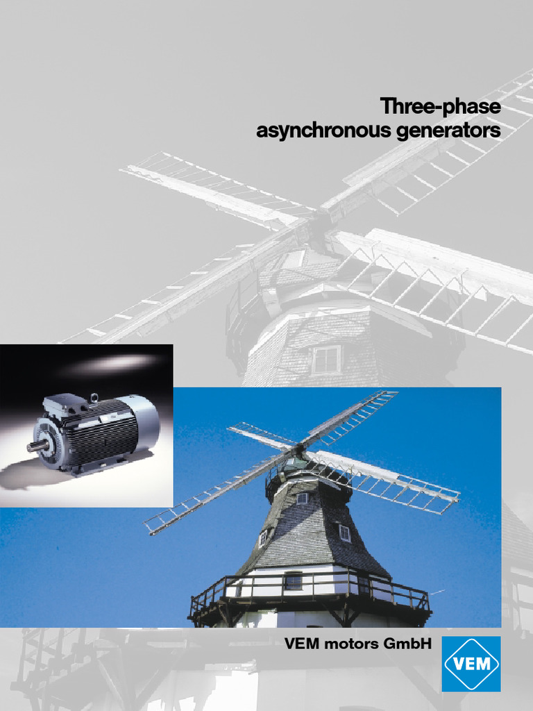 VEM Generator en | PDF | Bearing (Mechanical) | Electric Motor
