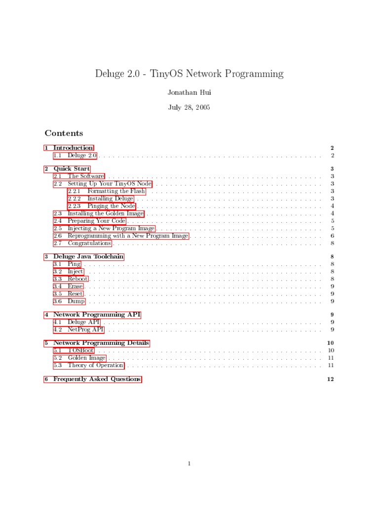 Deluge Manual | PDF | Booting | Application Programming Interface