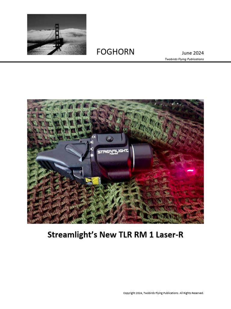 Streamlight TLR RM 1 Laser-R | PDF | Light Emitting Diode | Switch