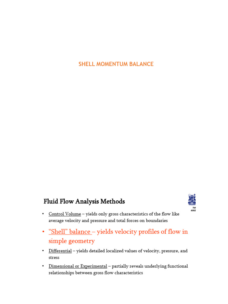Tk3082 Shell Dan Viskositas | PDF | Viscosity | Fluid Dynamics