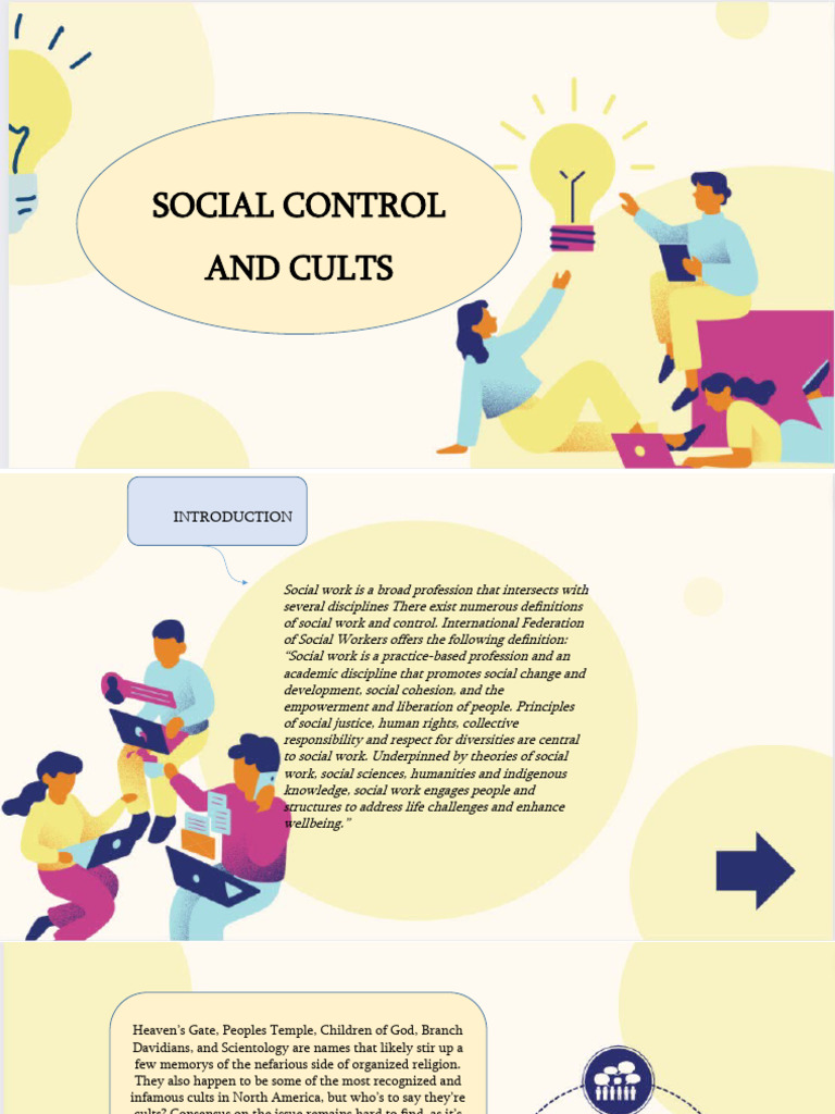 Social Control and Cults | PDF | Social Work | Psychology