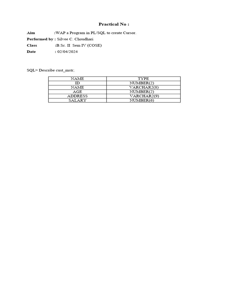 Plsql Prog Pdf Oracle Corporation Computer Programming 