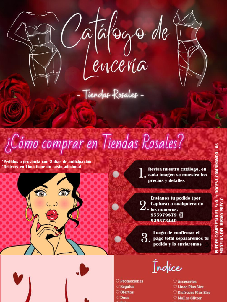 ? Lencería Por Mayor ? | PDF | Color | Cordón