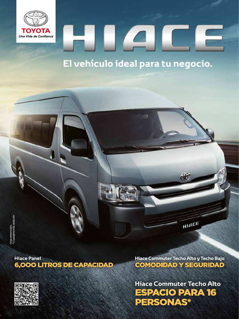 Toyota Hiace 2019 PE | PDF
