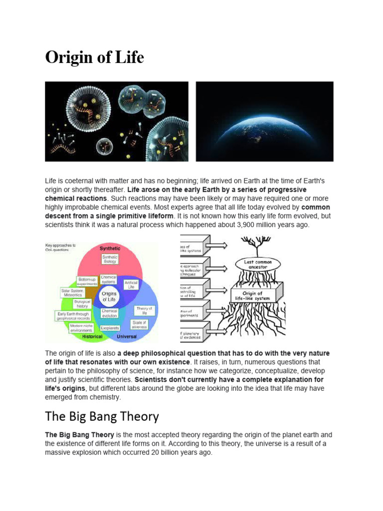 Origins: Life and the Universe | PDF | Social Science