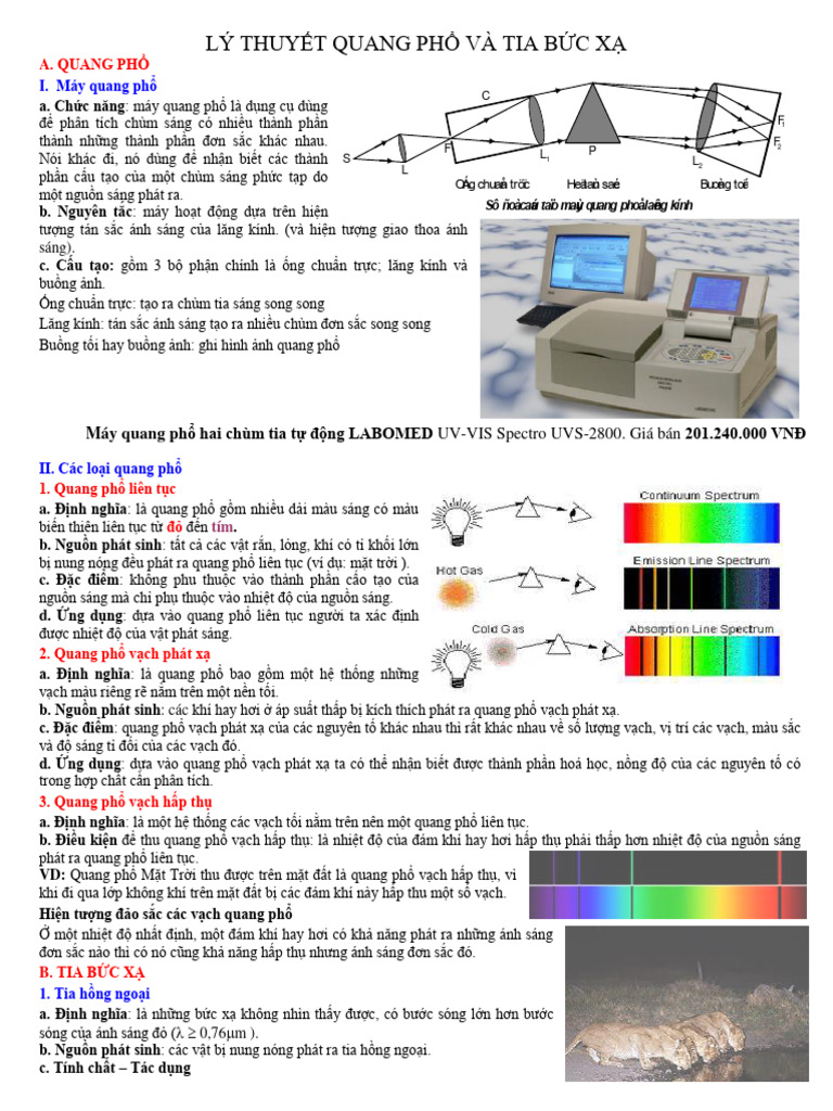 Cde2 Quang PH Và Tia B C X | PDF
