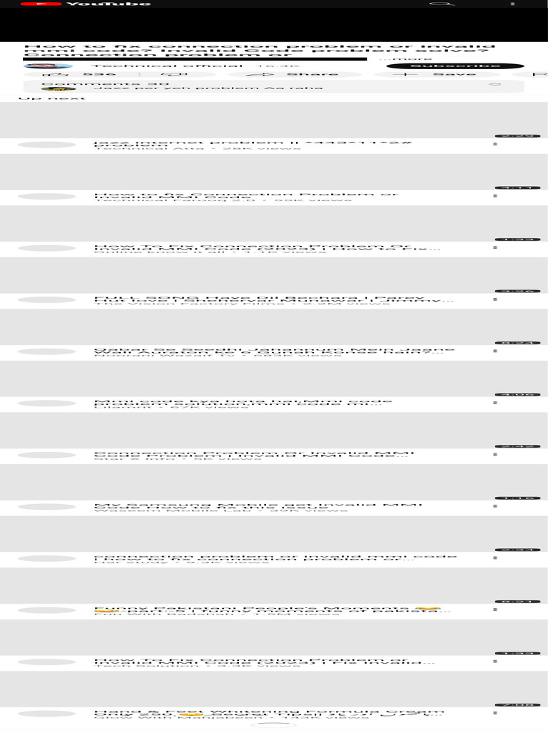How To Fix Connection Problem or Invalid Mmi Code | PDF | Mobile Phones ...