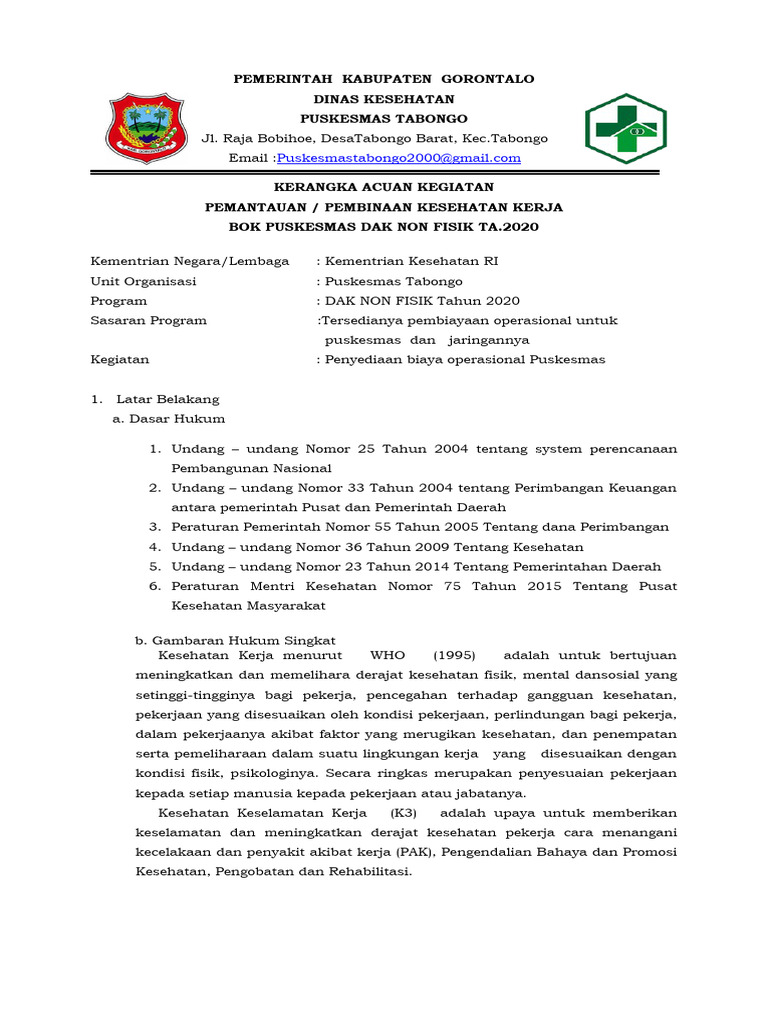 PEMANTAUAN PEMBINAAN Kesker | PDF