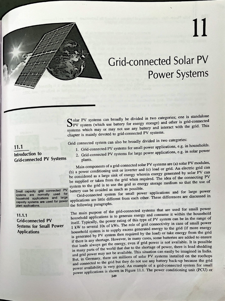 Grid - Connected Solar PV Power Systems | PDF | Photovoltaic System ...