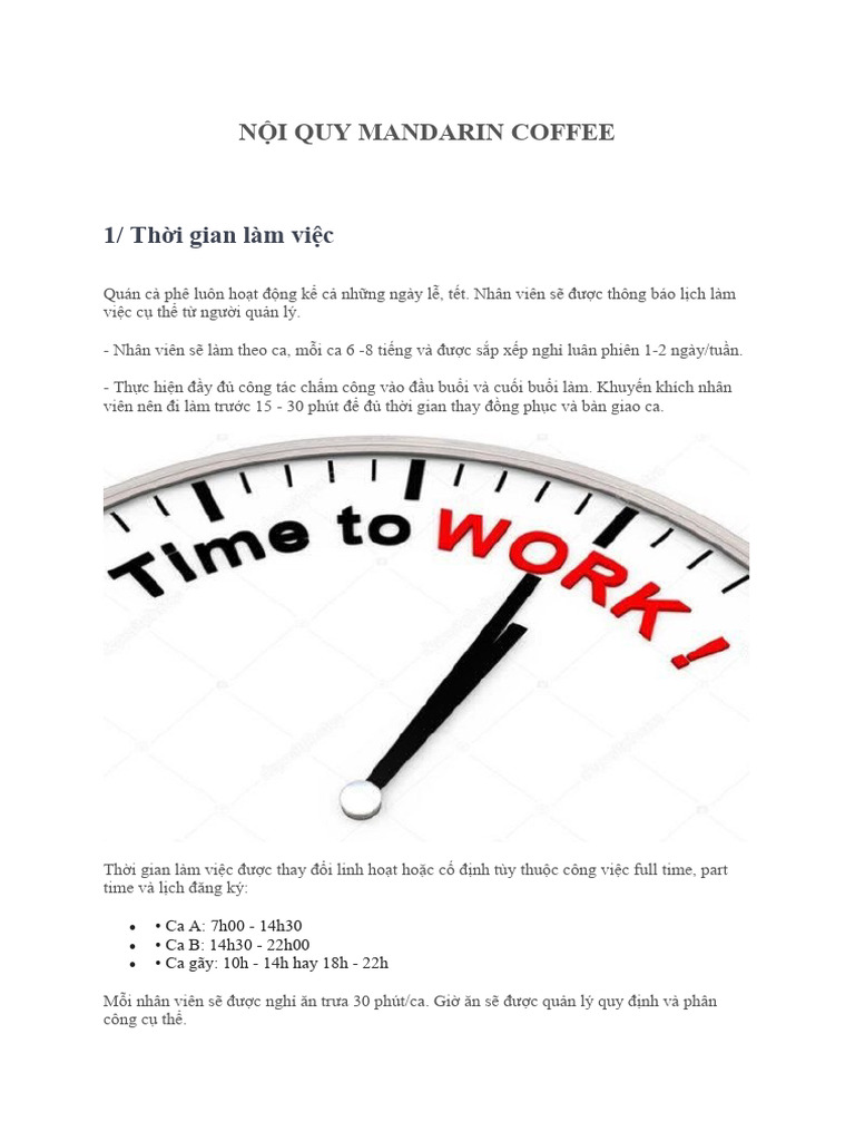 N I Quy Mandarin Coffee | PDF
