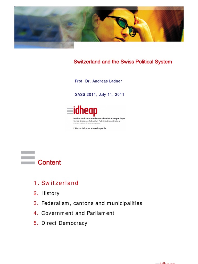 Overview of Swiss Political System | PDF | Initiative | Switzerland