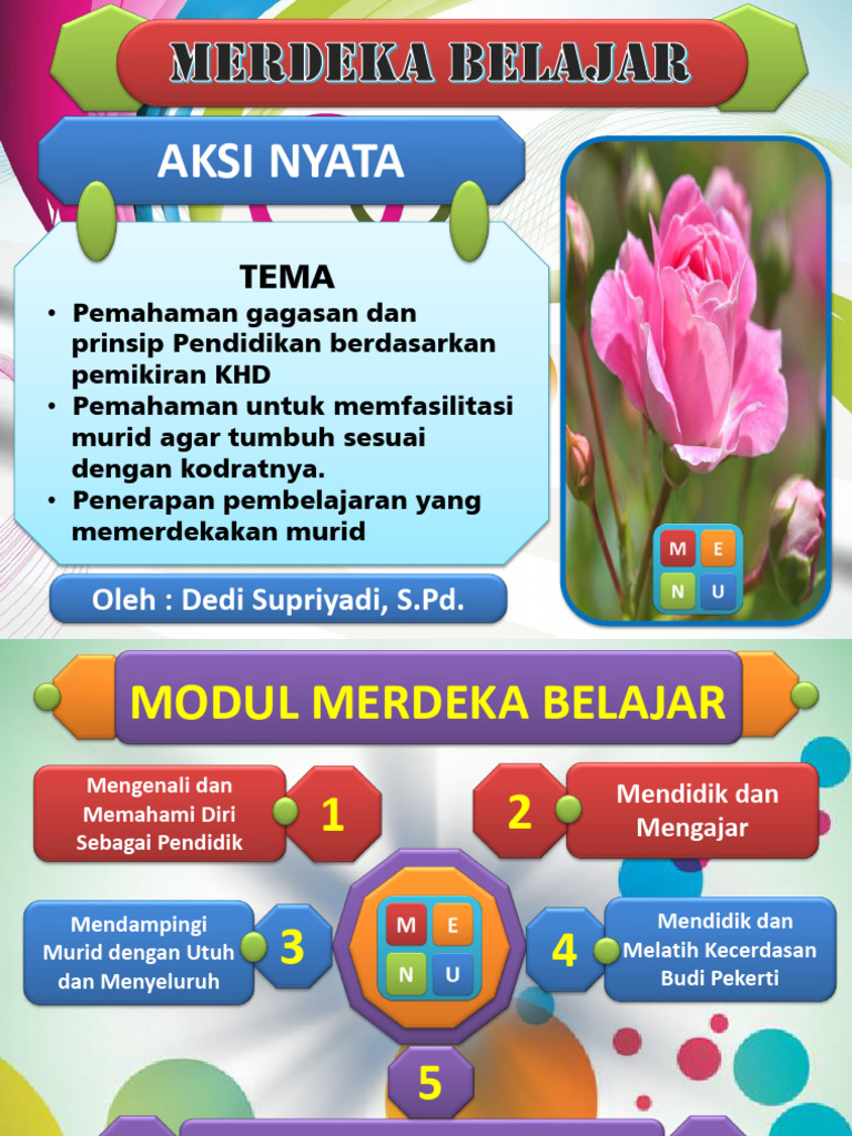 AKSI NYATA Merdeka Belajar Dedi Supriyadi, S.Pd. | PDF