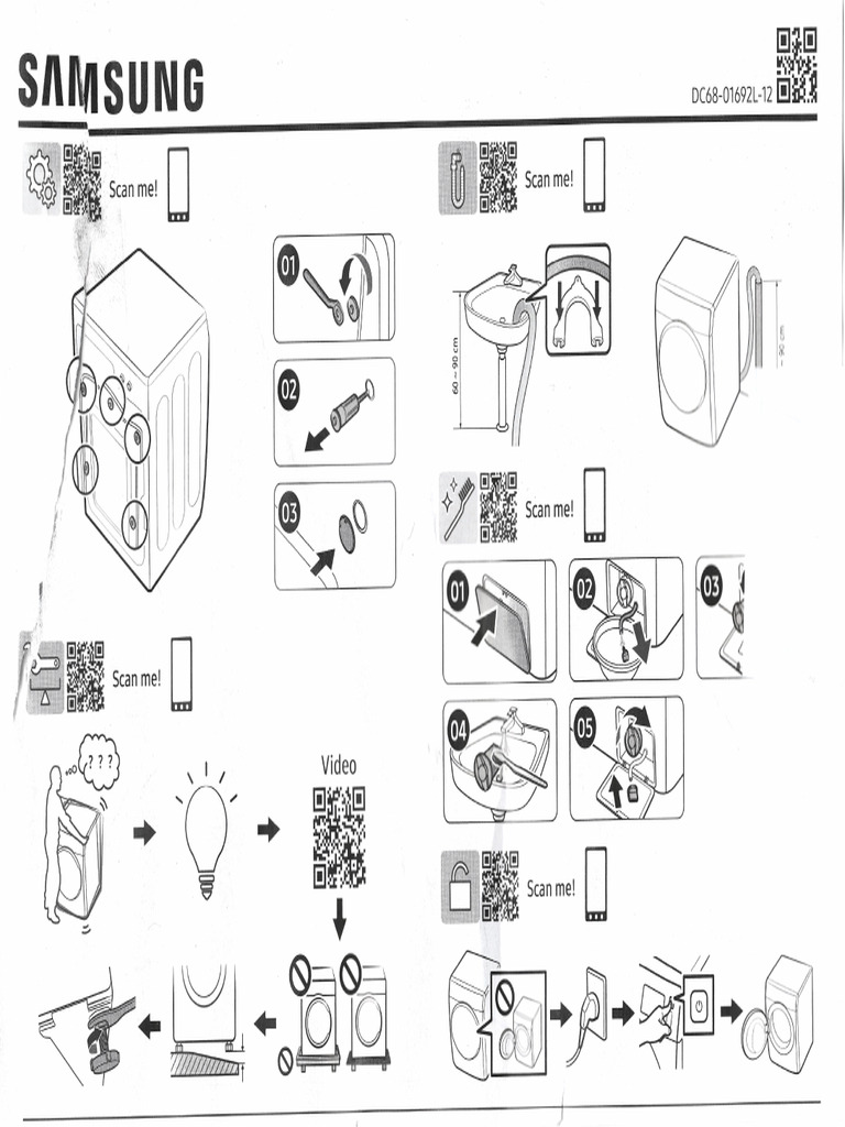 Washing Machine Instructions | PDF