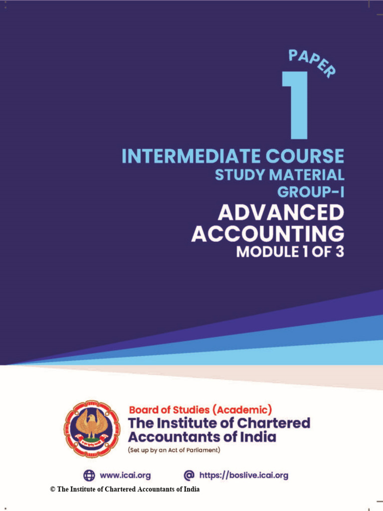 Accounts Module 1 | PDF | Accounting | International Financial ...