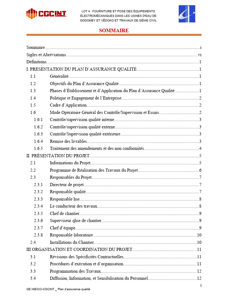 Paq Lot4 | PDF | Management de la qualité | Système de management de la ...