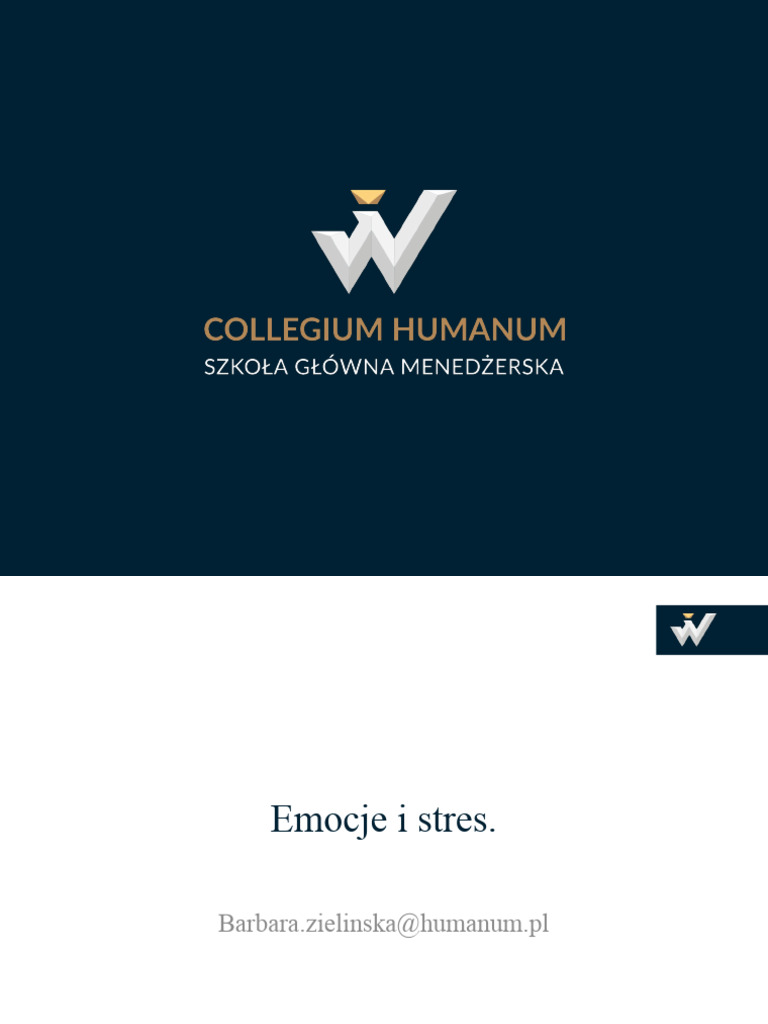 Emocje I Stres | PDF
