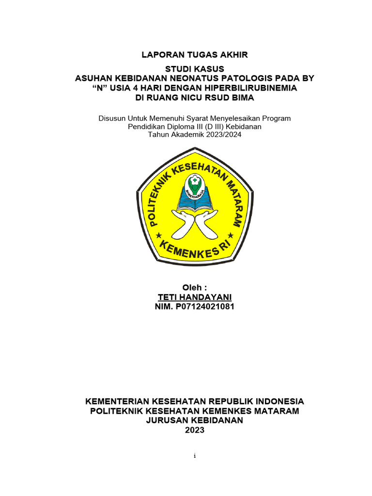 Hiperbilirubin Lta 1 | PDF