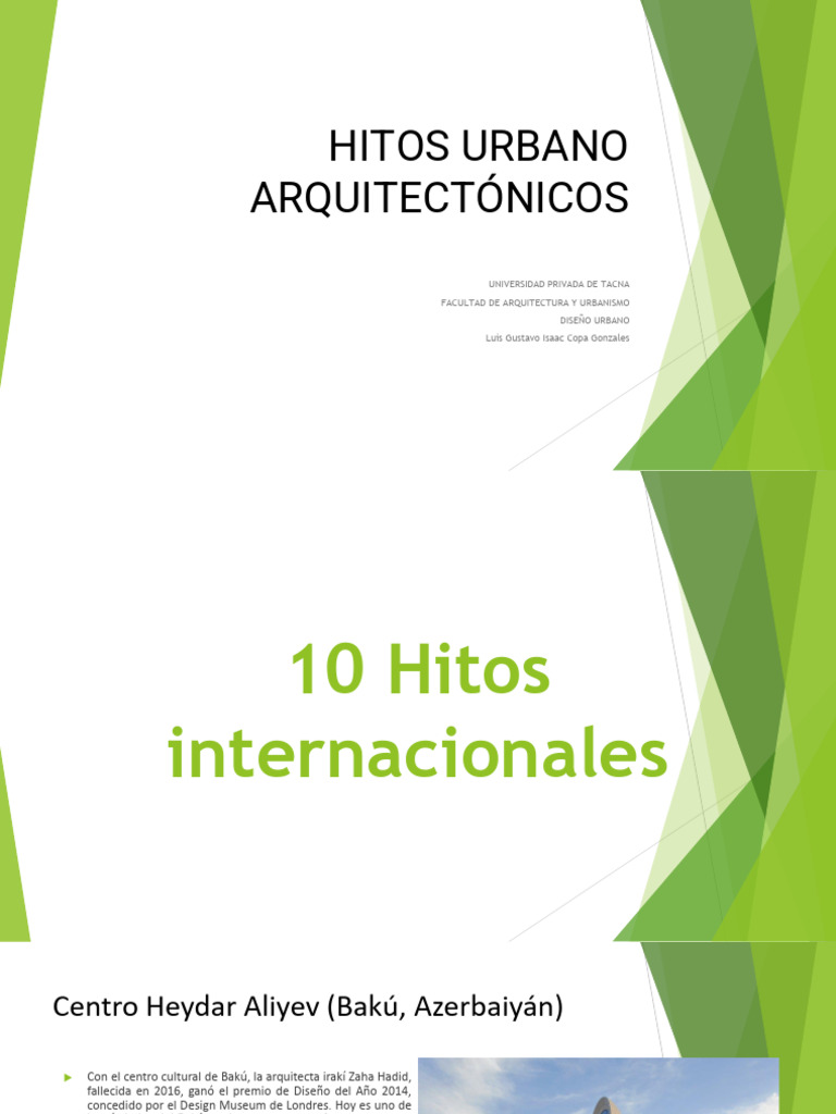 Hitos Urbano Arquitectónicos | PDF | Museo | Lima