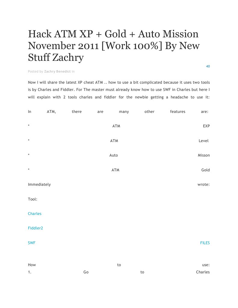 Hack ATM XP | PDF | Teaching Methods & Materials