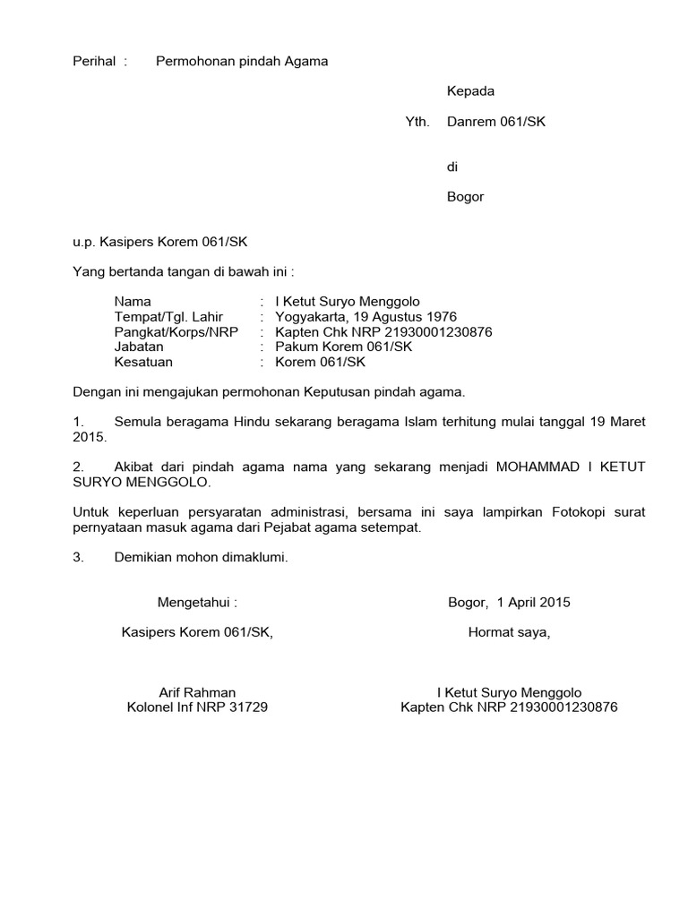 Soal 26 Usul Pindah Agama | PDF