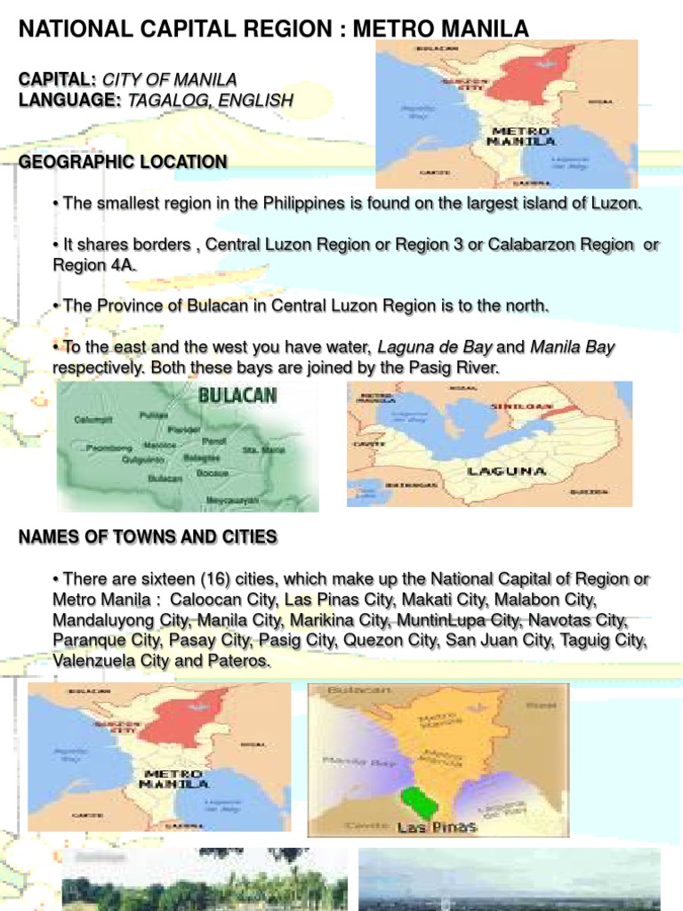 NCR (National Capital Region) | PDF | Metro Manila | Makati