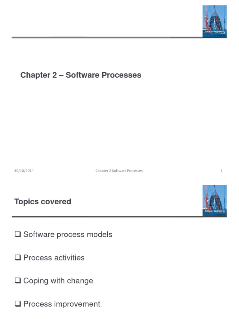 Chapter2- Software Processes | PDF | Software Testing | Software ...