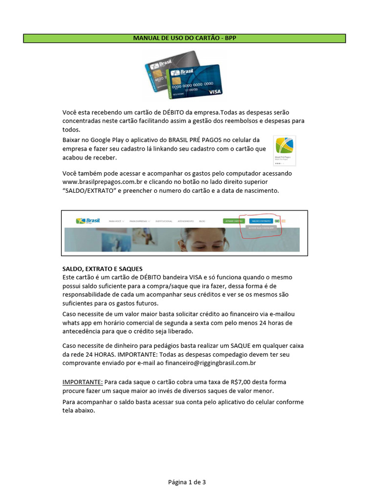 Manual BPP | PDF | Visa Inc. | Informática